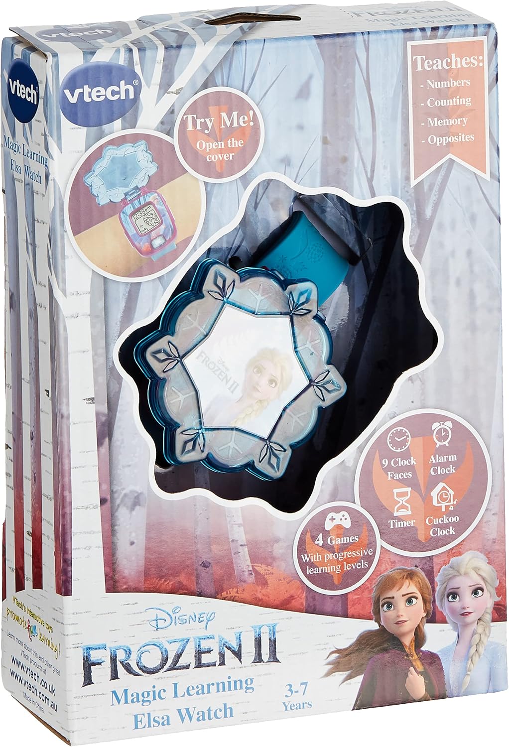 Vtech Frozen 2 Magic Learning Elsa Watch, 1 of Piece : Buy Online at ...
