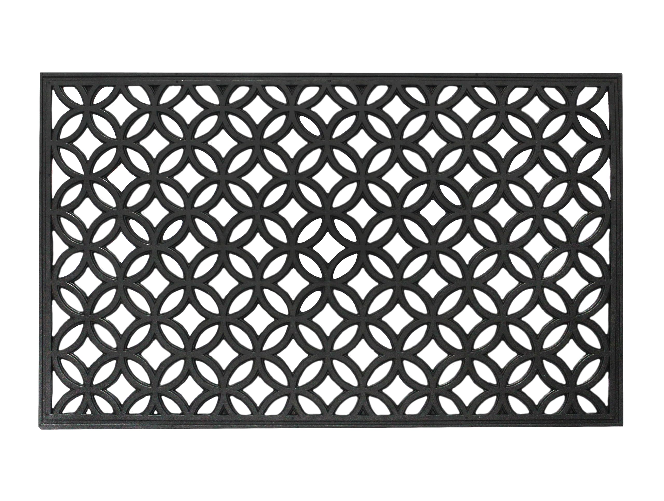 Amazon.com: IRONGATE All Weather Rubber Doormat - Dirt Trapping Lattice ...