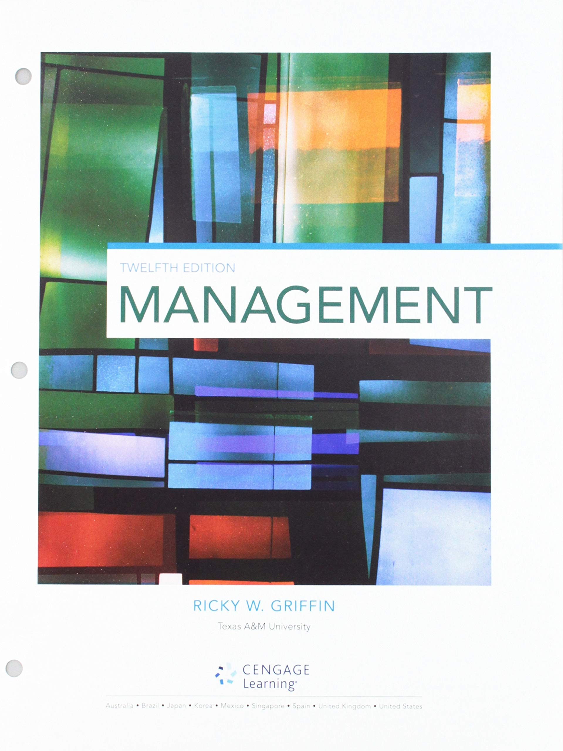 Management, Loose-Leaf Version: Griffin, Ricky W.: 9781305501317 ...