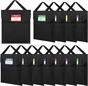 Amazon.com : Silkfly 12 Pcs Book Bags for Classroom Bulk Students ...