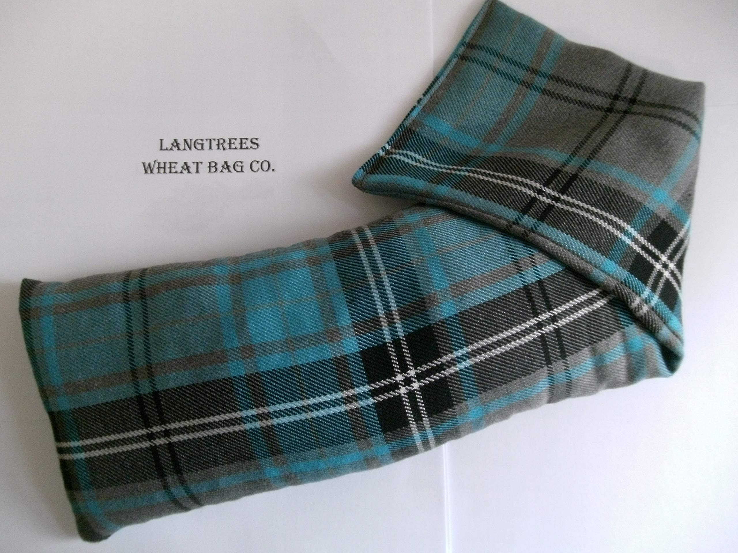Large Wheat Heat Pack Cotton Tartan Microwave Wheat Bag Unscented ...
