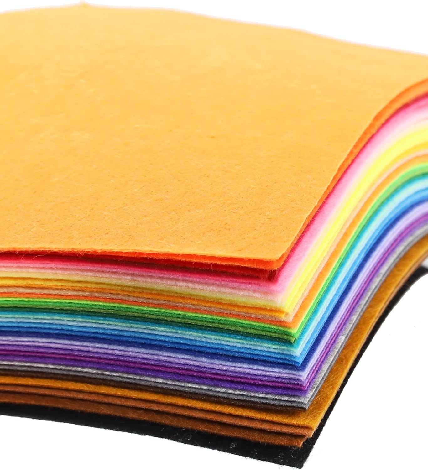 Amazon.com: Gzluzvy Felt Sheets 40Pcs Felt Fabric Sheet for Crafts Felt ...