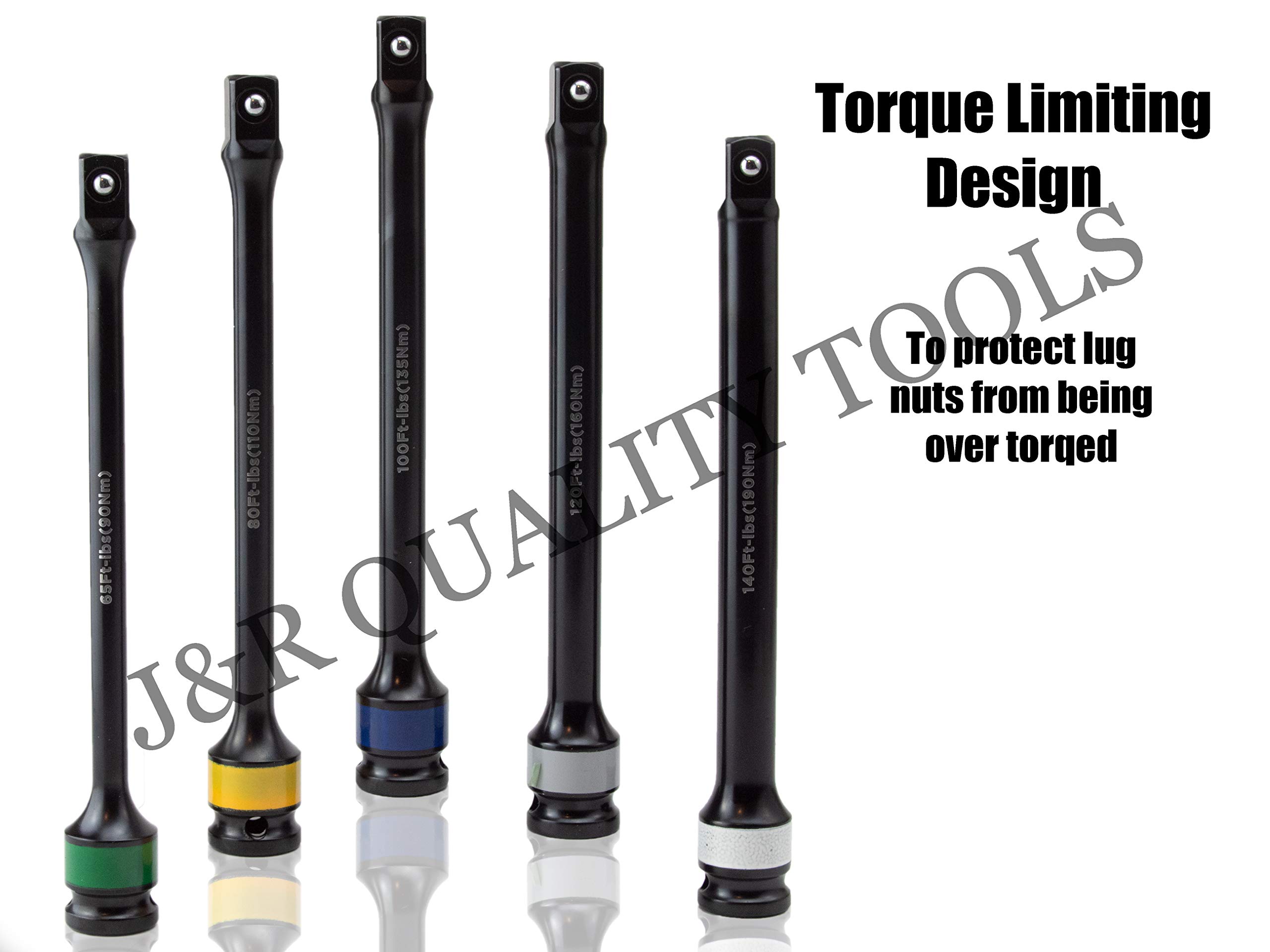 Snapklik.com : 5PC TORQUE EXTENSION BAR TOOL SET 1/2" DR DRIVE TORQ ...