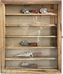 Amazon.com: Knife Display Box, Military Folding Knife Shadow Box Wall ...