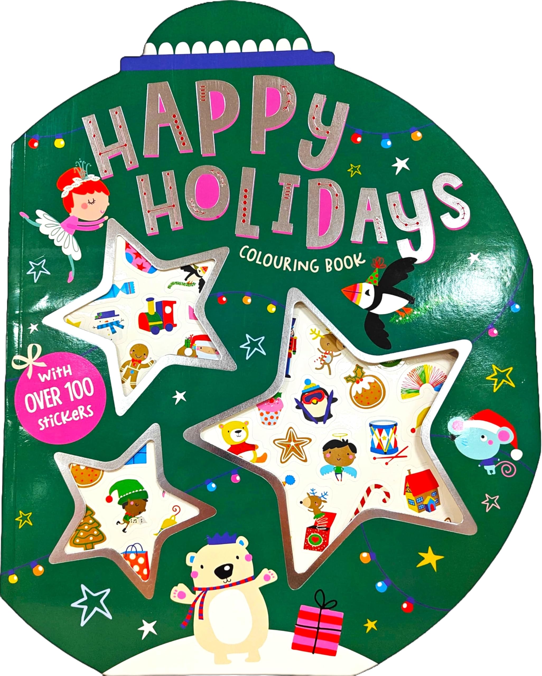 Buy Happy Holidays Giant Coloring Book Book Online at Low Prices in ...
