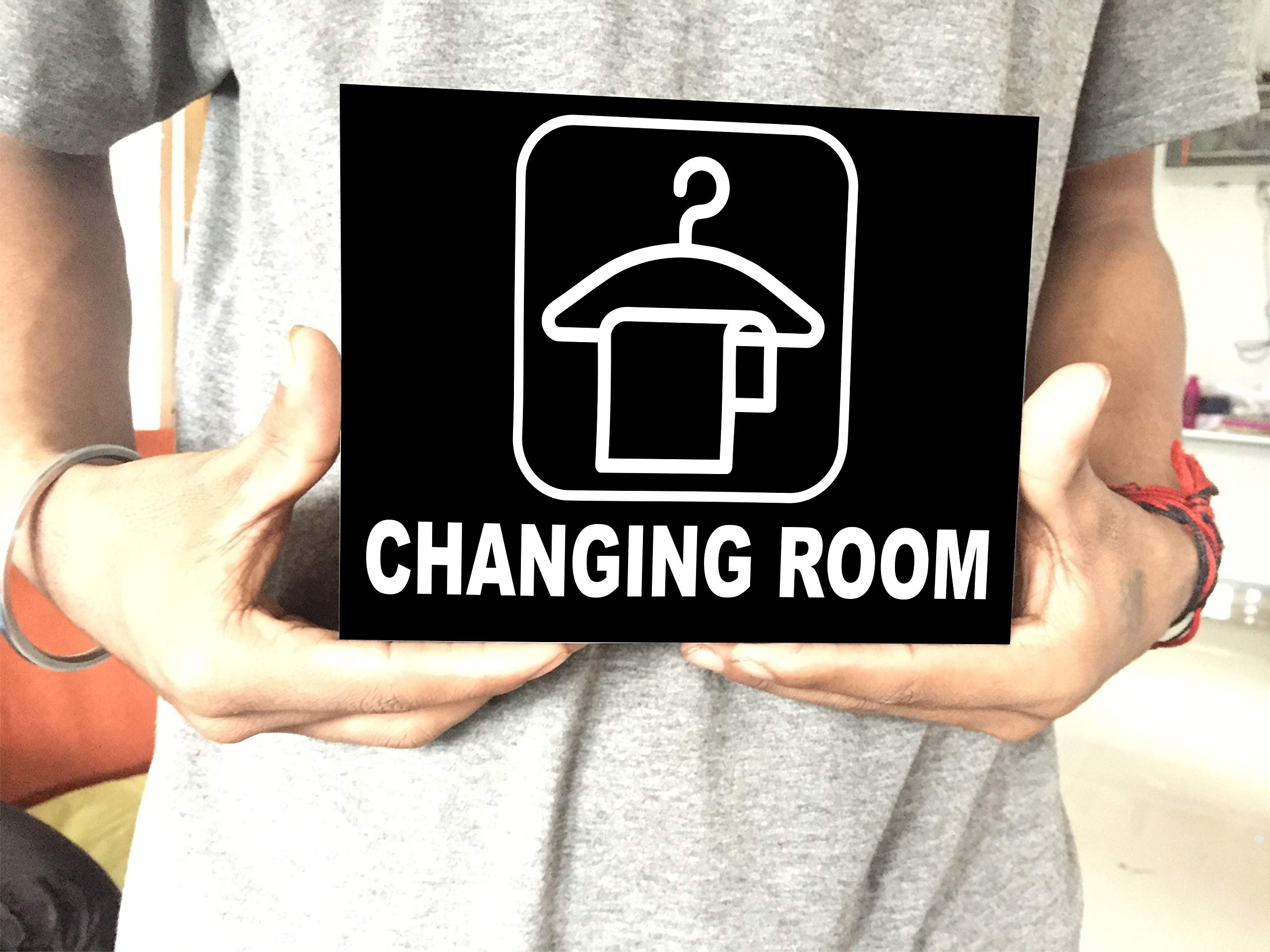 Buy SIGN EVER Costume Changing Room Sign Boards Auditorium Shops Beauty ...