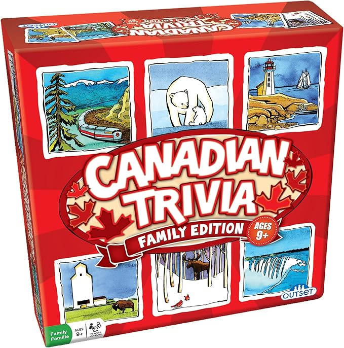 Canada Trivia Family Edition Board Game – 4 Categories to Choose from ...