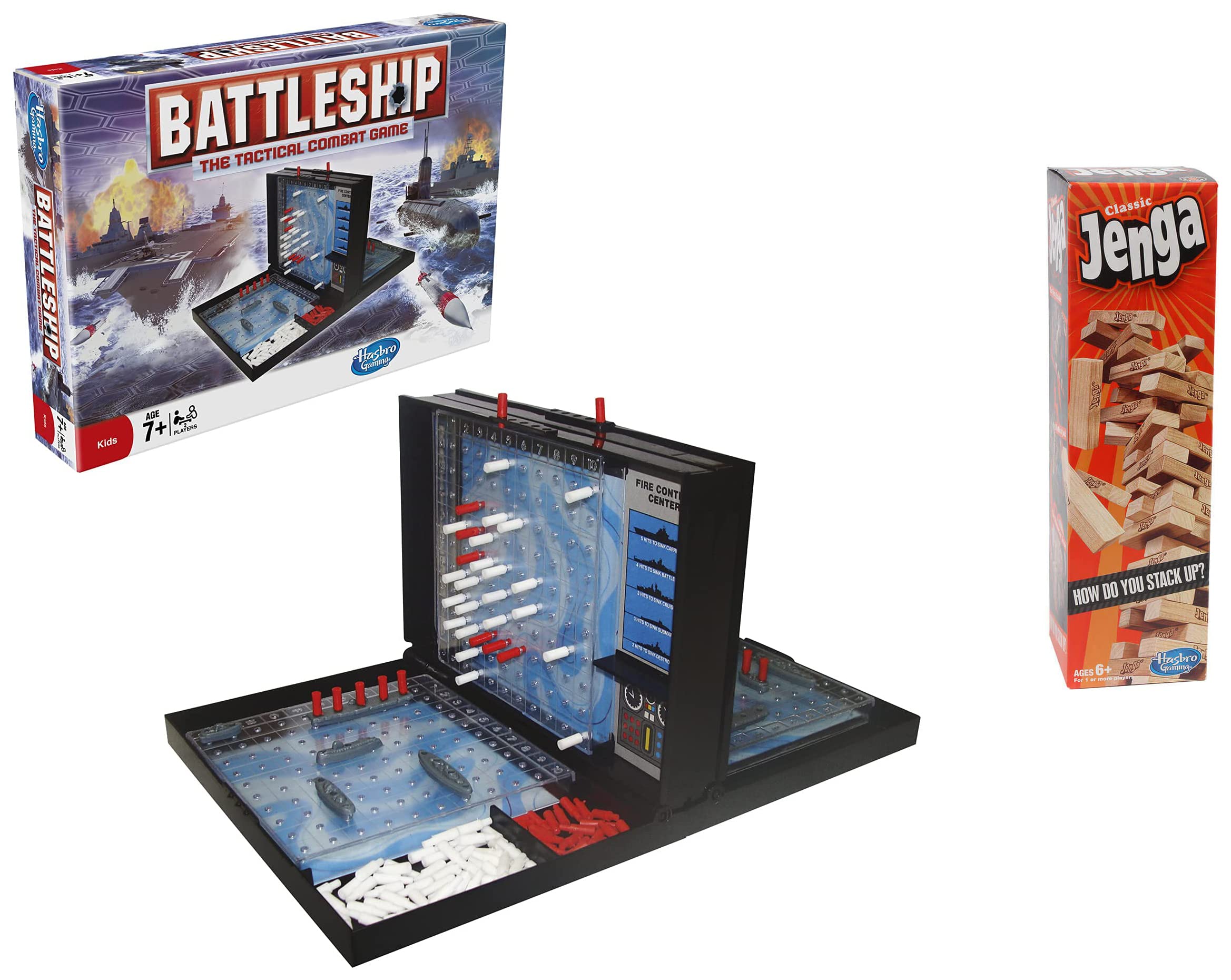 Buy Hasbro Gaming Battleship Board Game Classic Strategy Game for Kids ...