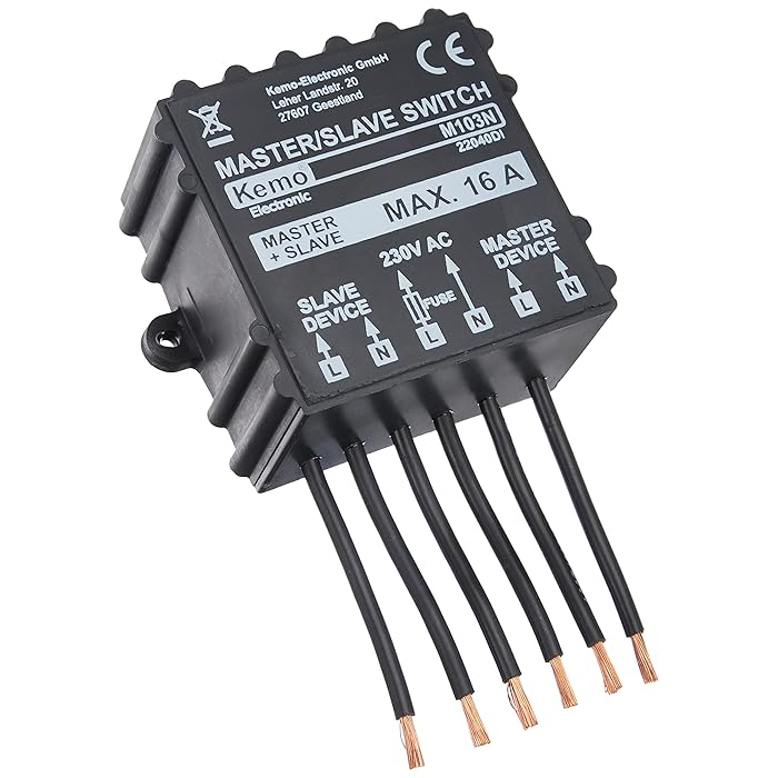 Buy Kemo M103N Master/Slave Switch 230V/AC (400V/AC) Turns off other ...