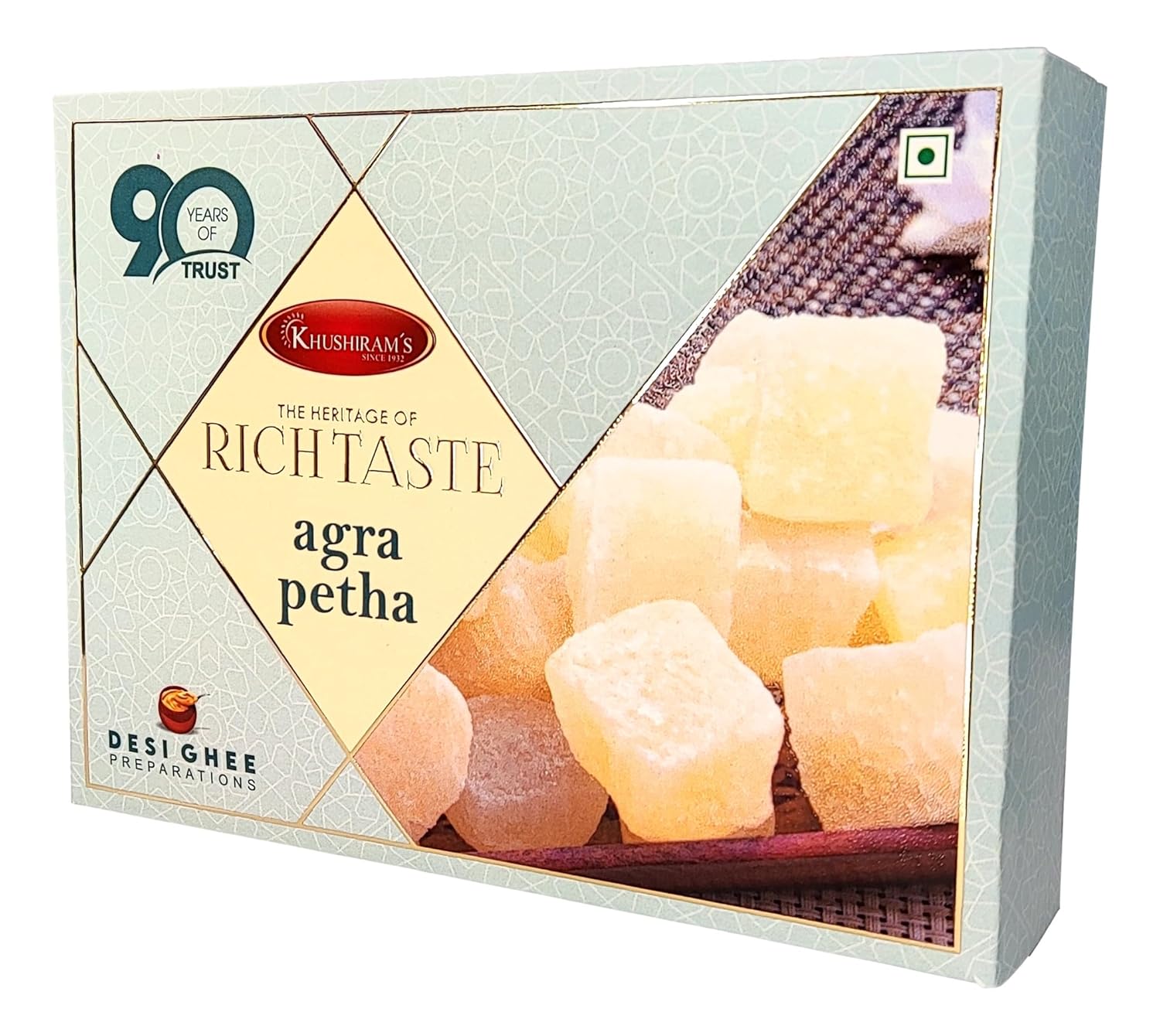 Khushi Ram’s Agra Petha Indian Sweets Mithai 400 Grams Box : Amazon.in ...