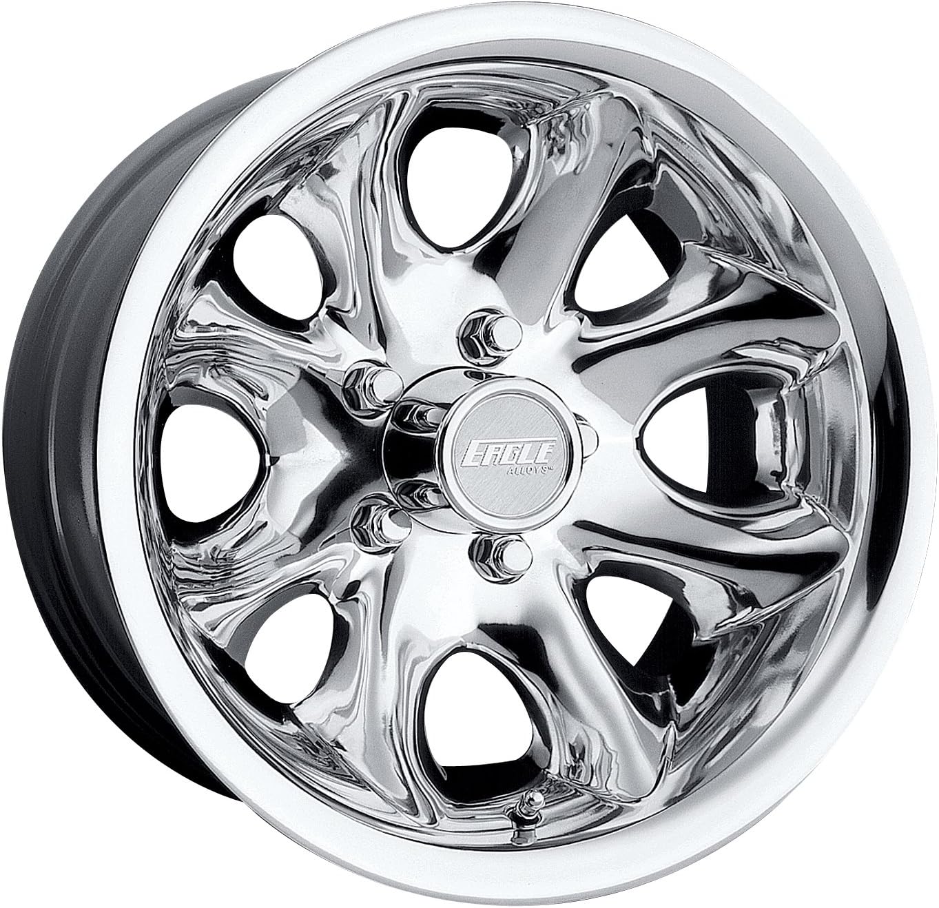 Amazon.com: Eagle Alloys 118 Polished Wheel (15x8"/5x5") : Automotive