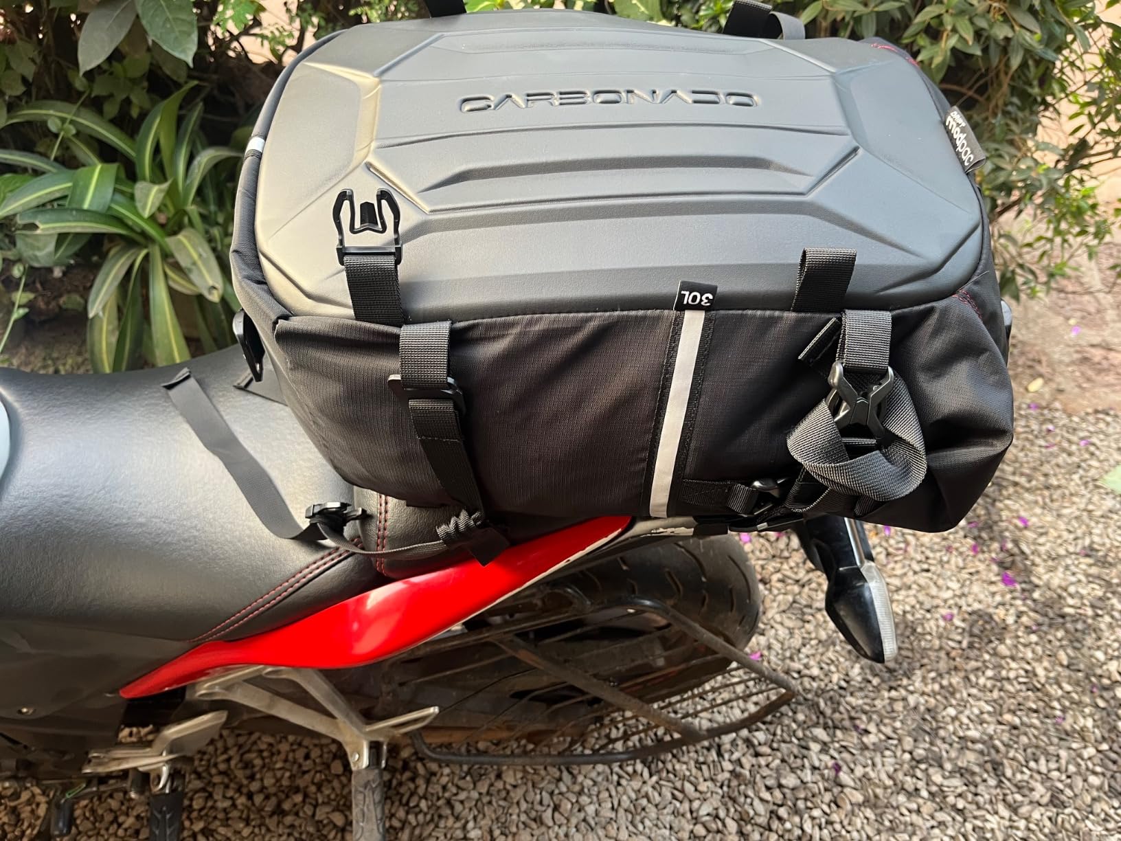 Carbonado Modpac 5L Pro | Hardshell | 100% Waterproof Motorcycle ...