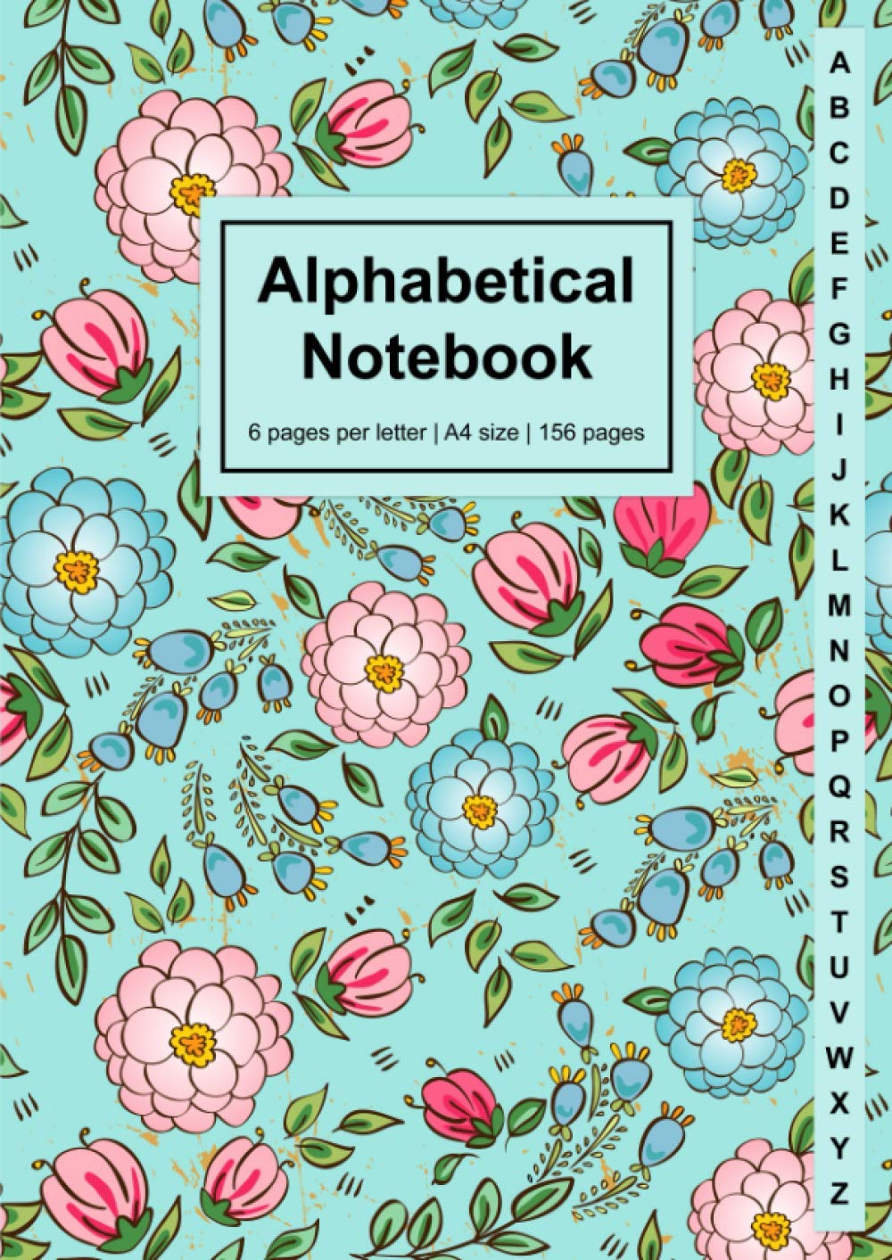 Alphabetical Notebook: A4 Size A-Z Alphabetical Notebook with Tabs, A4 ...