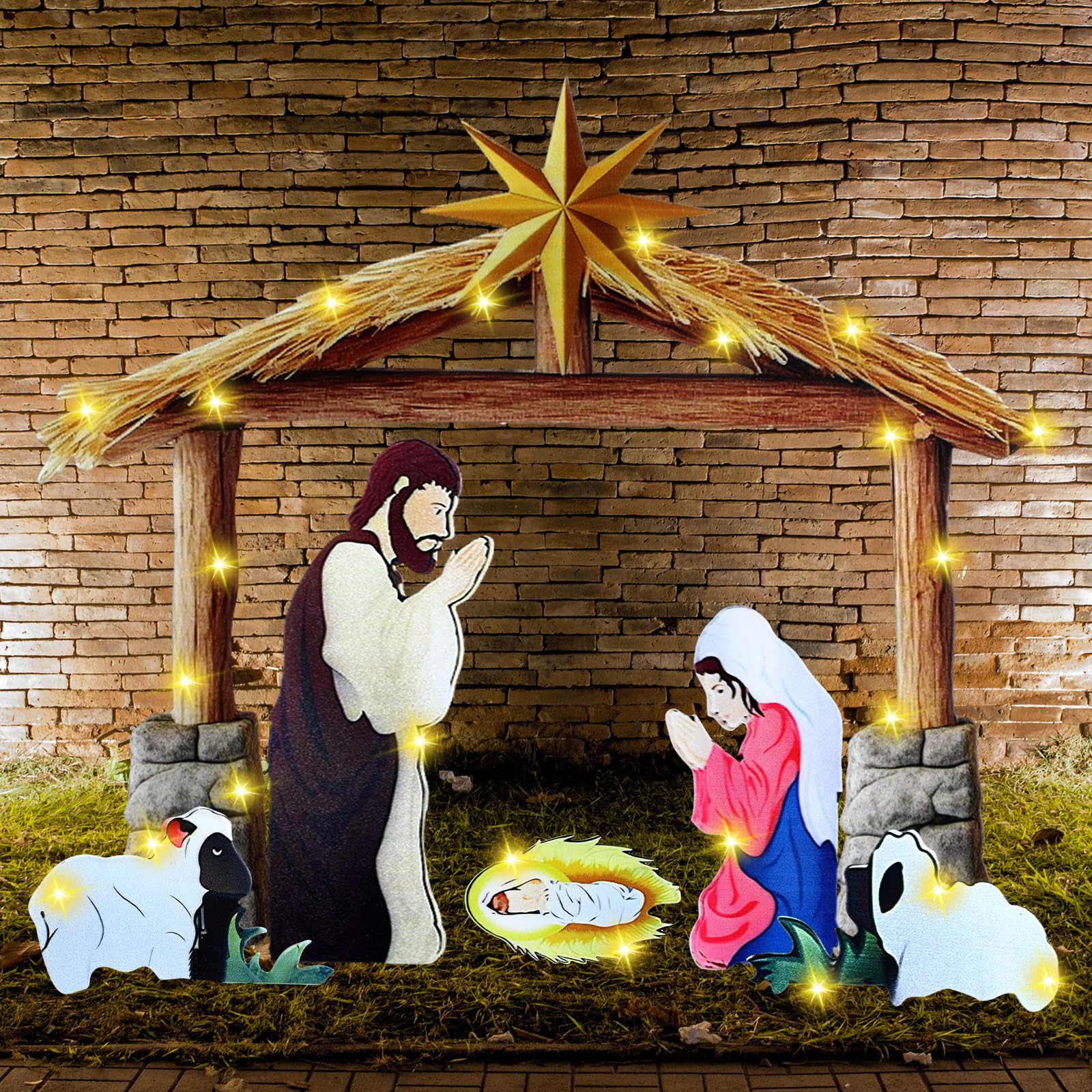 Outdoor Nativity Scene Plans