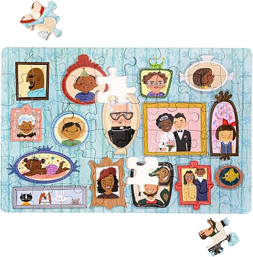 Amazon.com: Upbounders - Portrait of a Modern Family 48-Piece Preschool ...