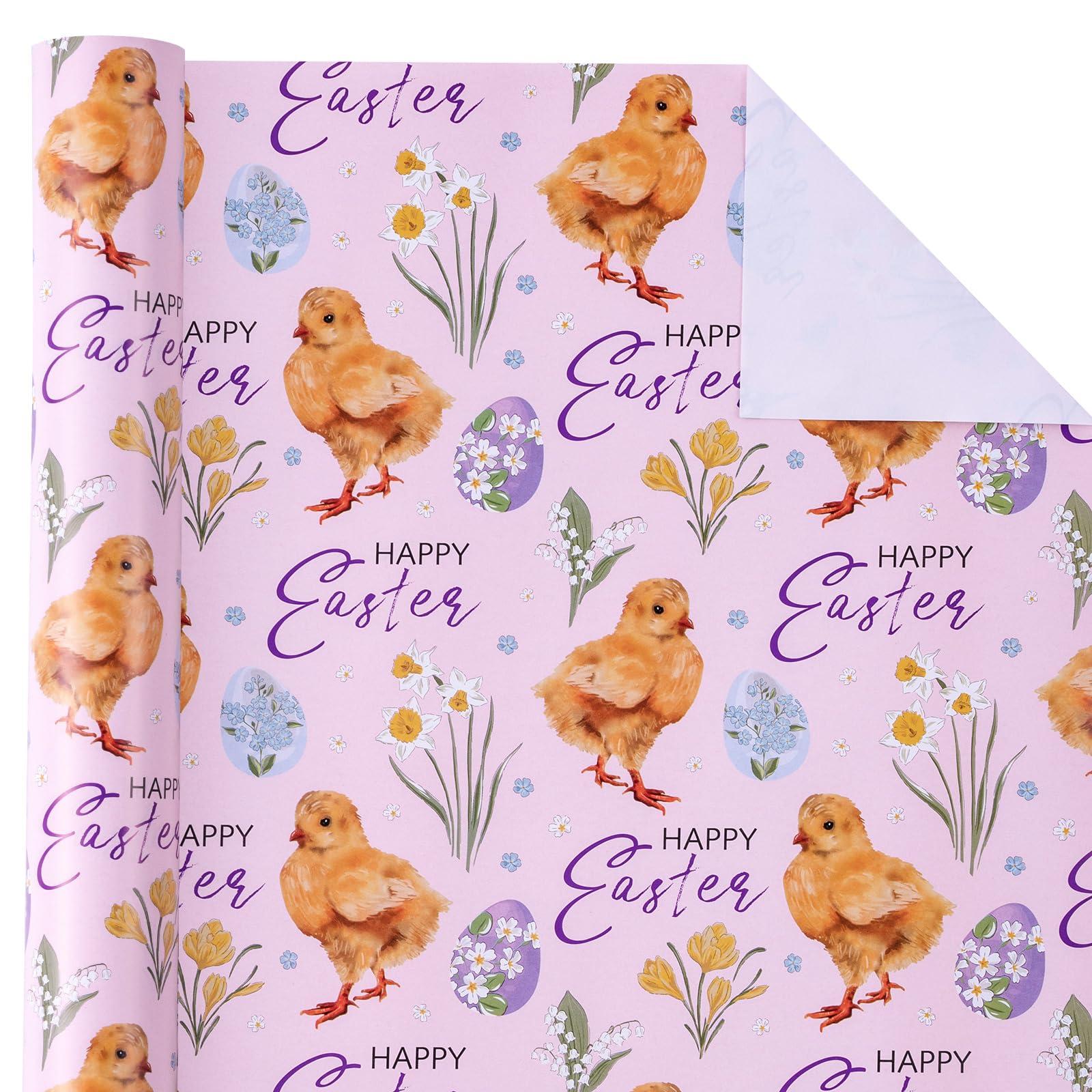 Snapklik.com : WRAPAHOLIC Easter Wrapping Paper - Mini Roll - 17 Inch X ...