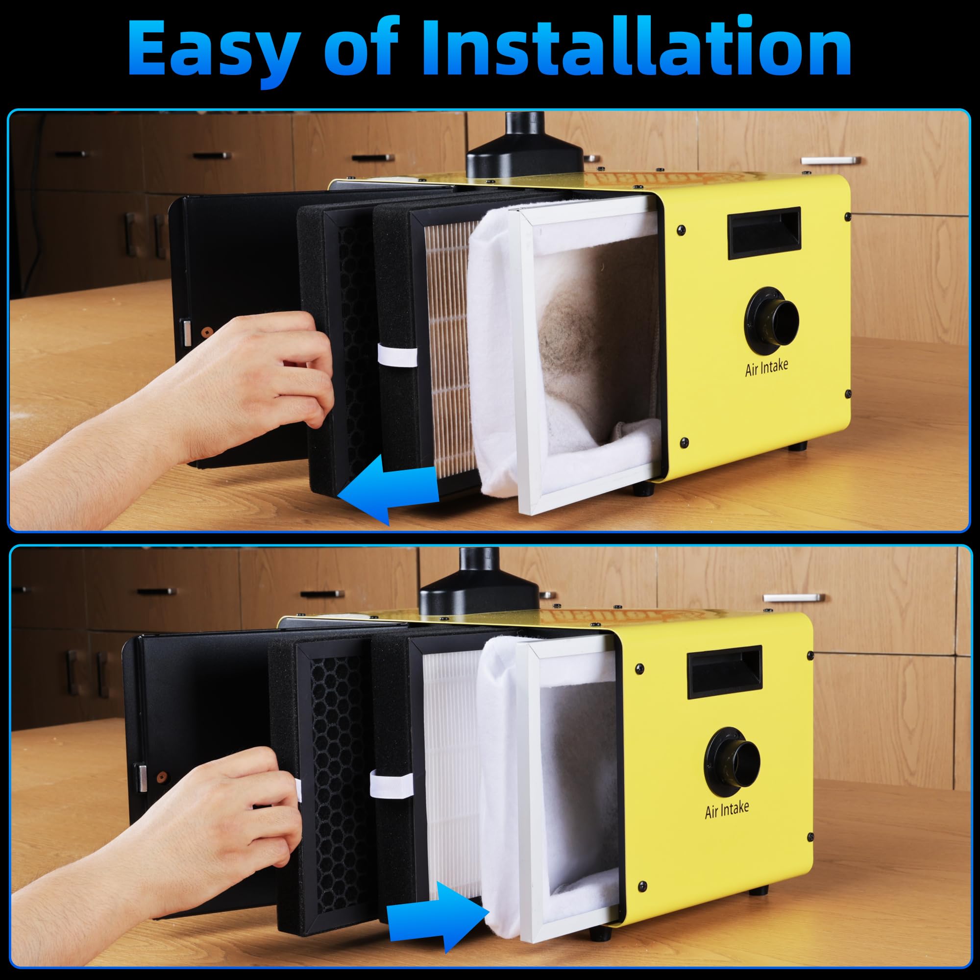 FoxAlien Dust Collector Filter and Collecting Bag Replacement Kit for ...