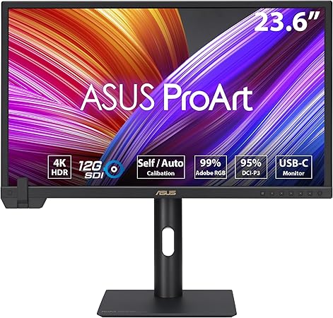 Amazon.com: ASUS ProArt Display 24” 4K 12G-SDI HLG Professional Monitor ...