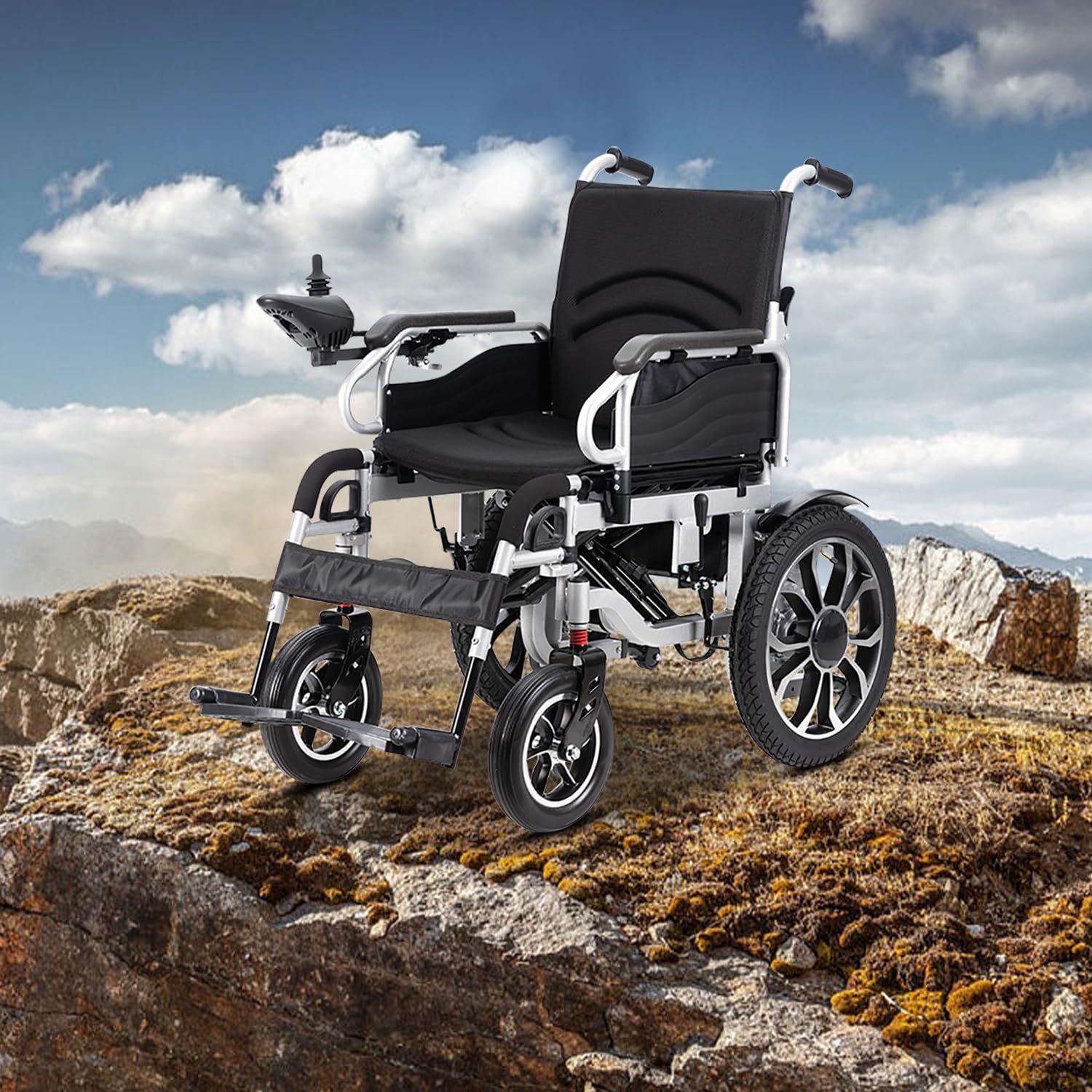 Amazon.com: Electric Wheelchair,All Terrain Heavy Duty Electric ...