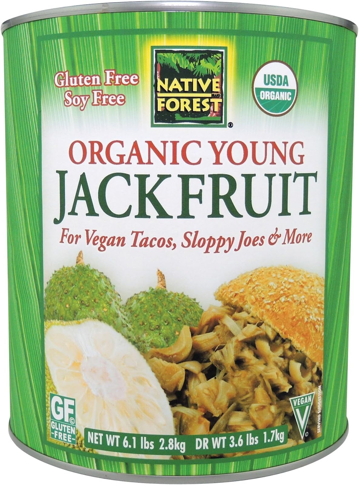 Amazon.com : Native Forest Organic Young Jackfruit 14 Ounce - Pack of 6 ...