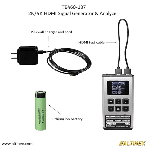 Generador de señal HDMI 2K/4K, analizador y probador de cables | Compra online en Yaxa Costa Rica