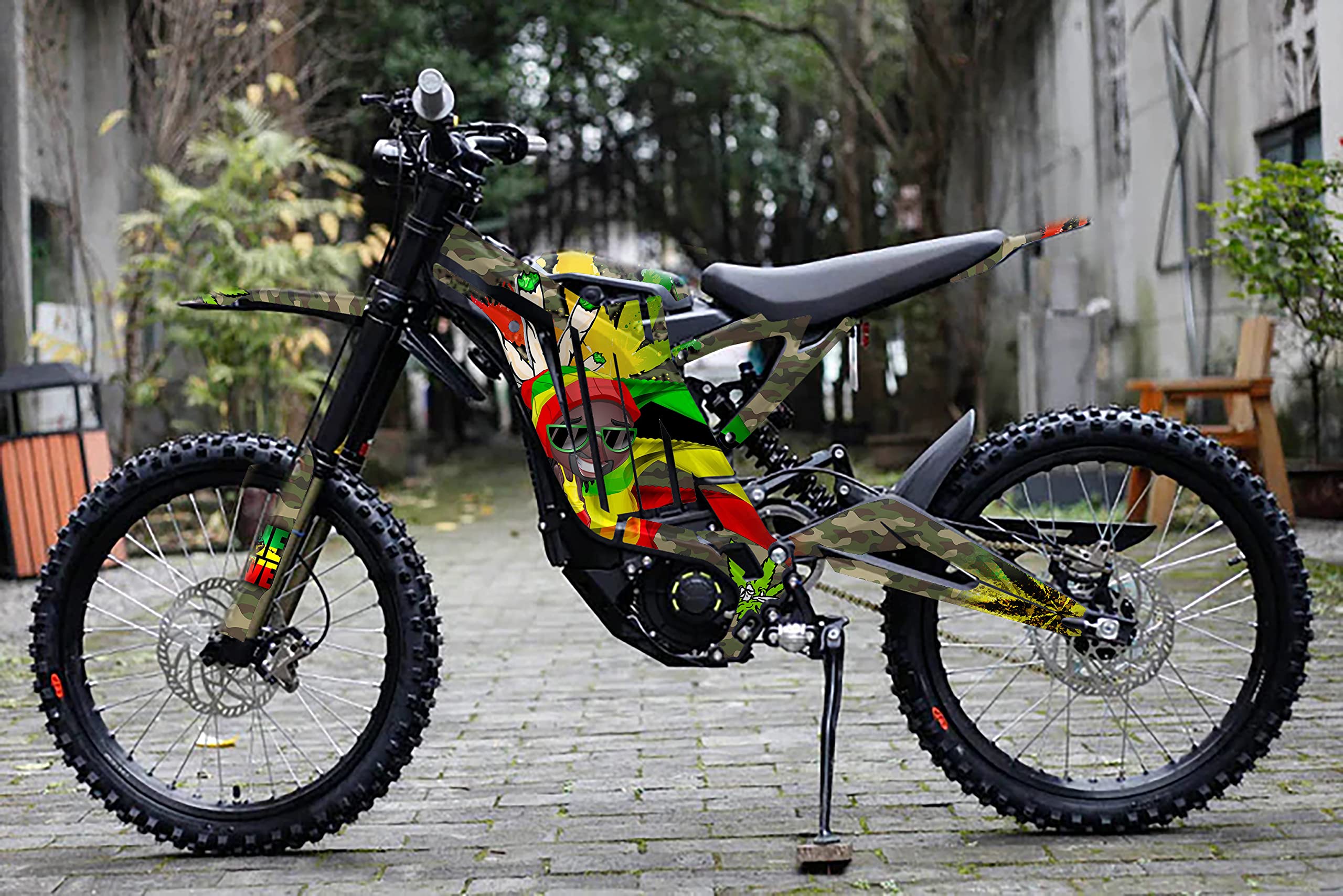 Buy Compatible with Surron - Surron Sticker kit - surron Graphics kit ...