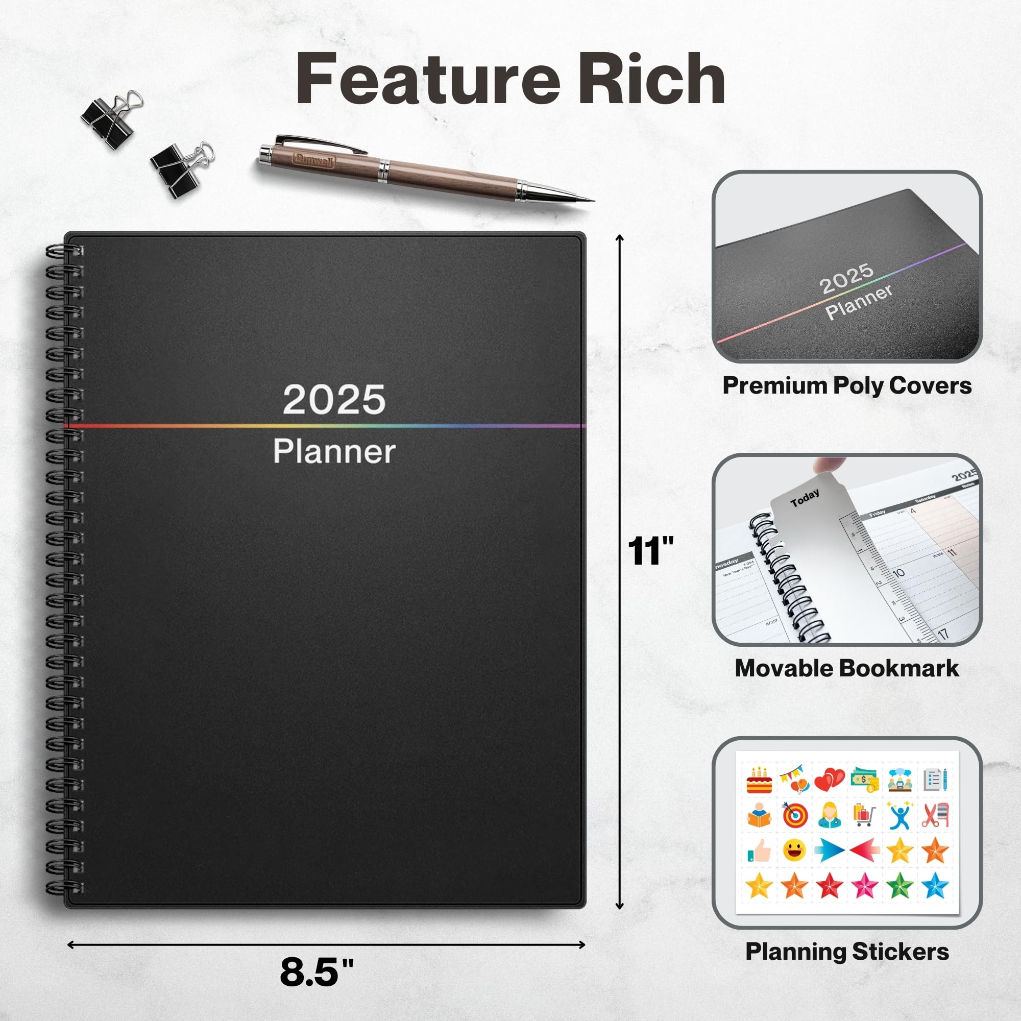 Snapklik.com : Dunwell 2027 Planner Book