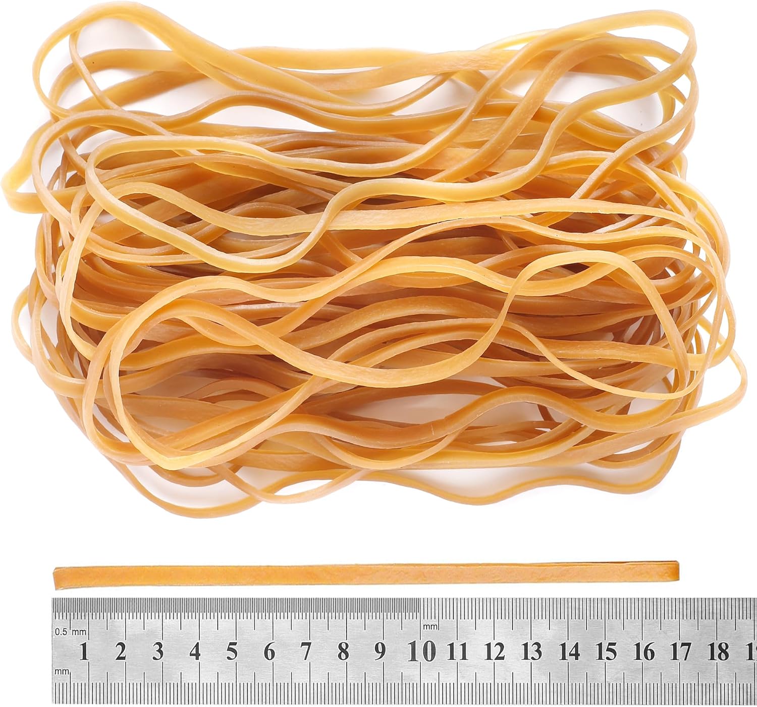 60 Pcs Large Elastic Bands 160x4mm Large Rubber Elastic Bands, Strong ...