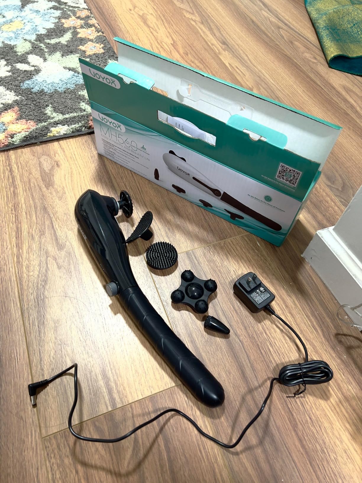 Amazon.com: VOYOR-HEALTH Back Massager Handheld for Muscles Relaxation ...