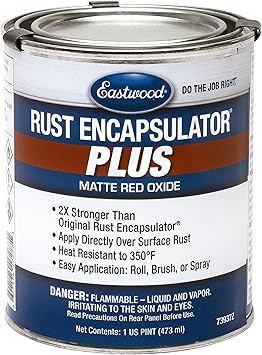 Amazon.com: Eastwood Matte Red Rust Encapsulator Plus | Long Lasting ...