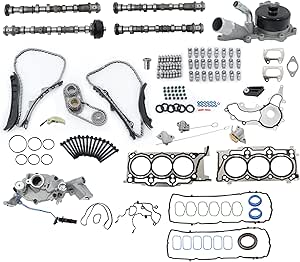 Amazon.com: Thomletha Camshaft Rocker Arms Lifters Timing Chain Kit ...