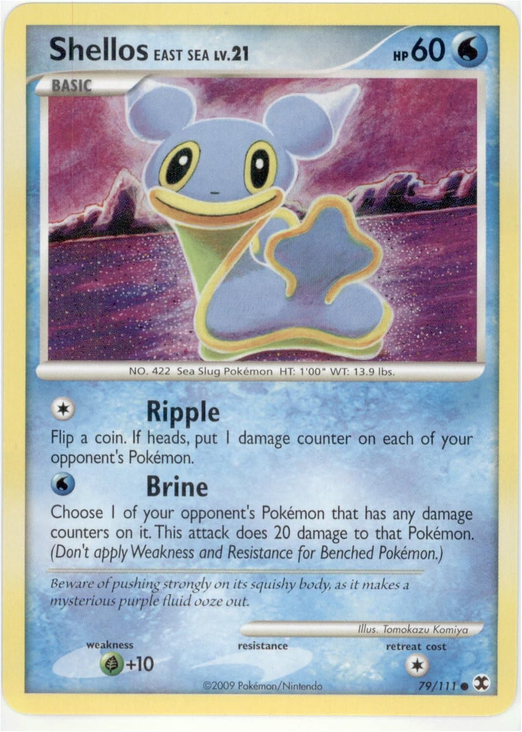 Amazon.com: Pokemon - Shellos East Sea (79) - Rising Rivals - Reverse ...