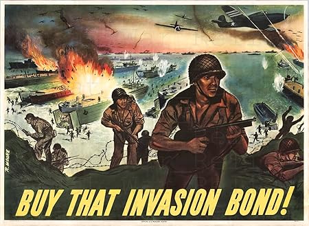 Amazon.com: UpCrafts Studio Design DDay Poster WWII Propaganda, Size 8. ...