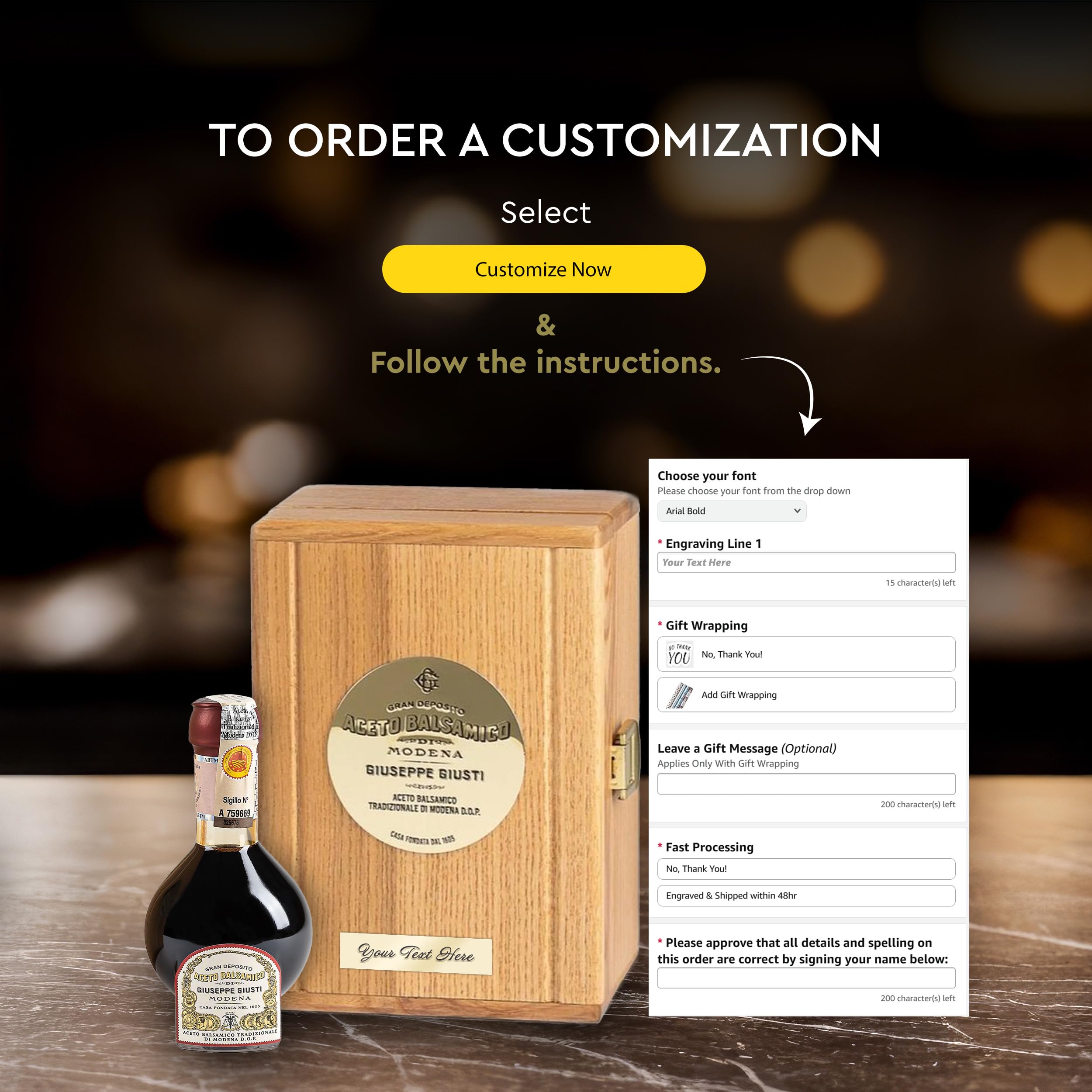 Snapklik.com : Giusti Traditional Balsamic Vinegar Of Modena DOP - Aged ...