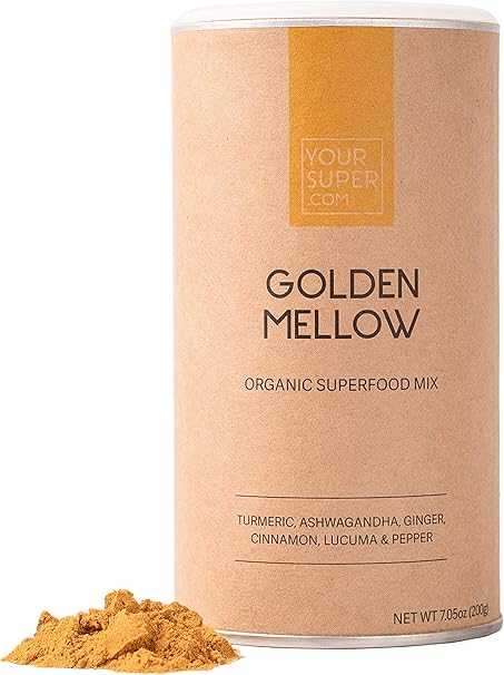 Amazon.com: Your Super Golden Mellow Superfood Powder – Golden Milk ...