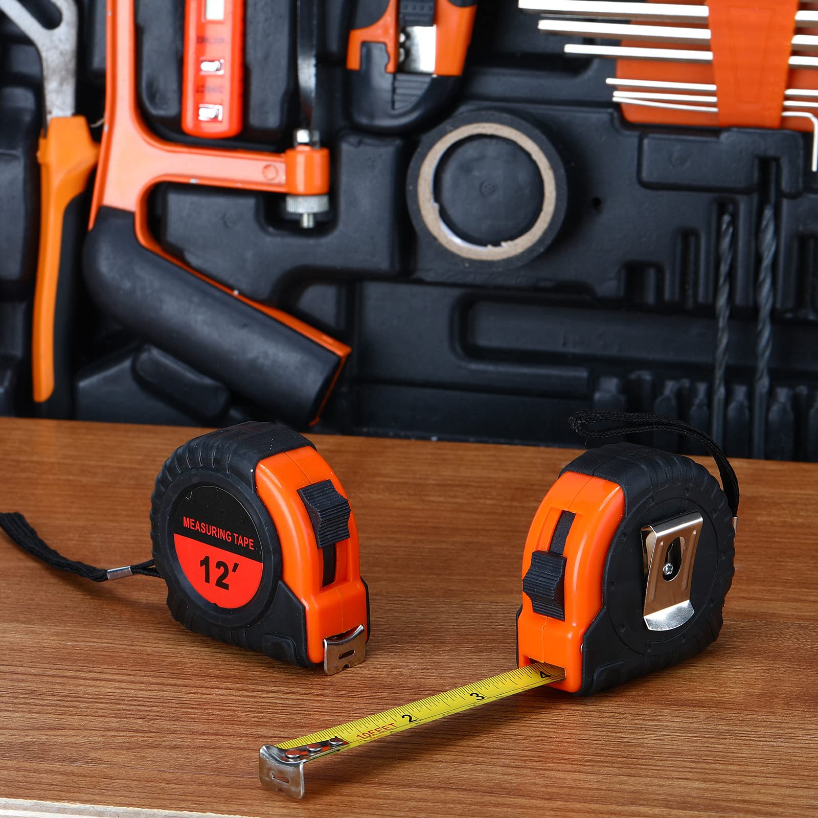 Snapklik.com : 20 Pieces Tape Measure 12 Feet Measuring Tape Easy Read ...