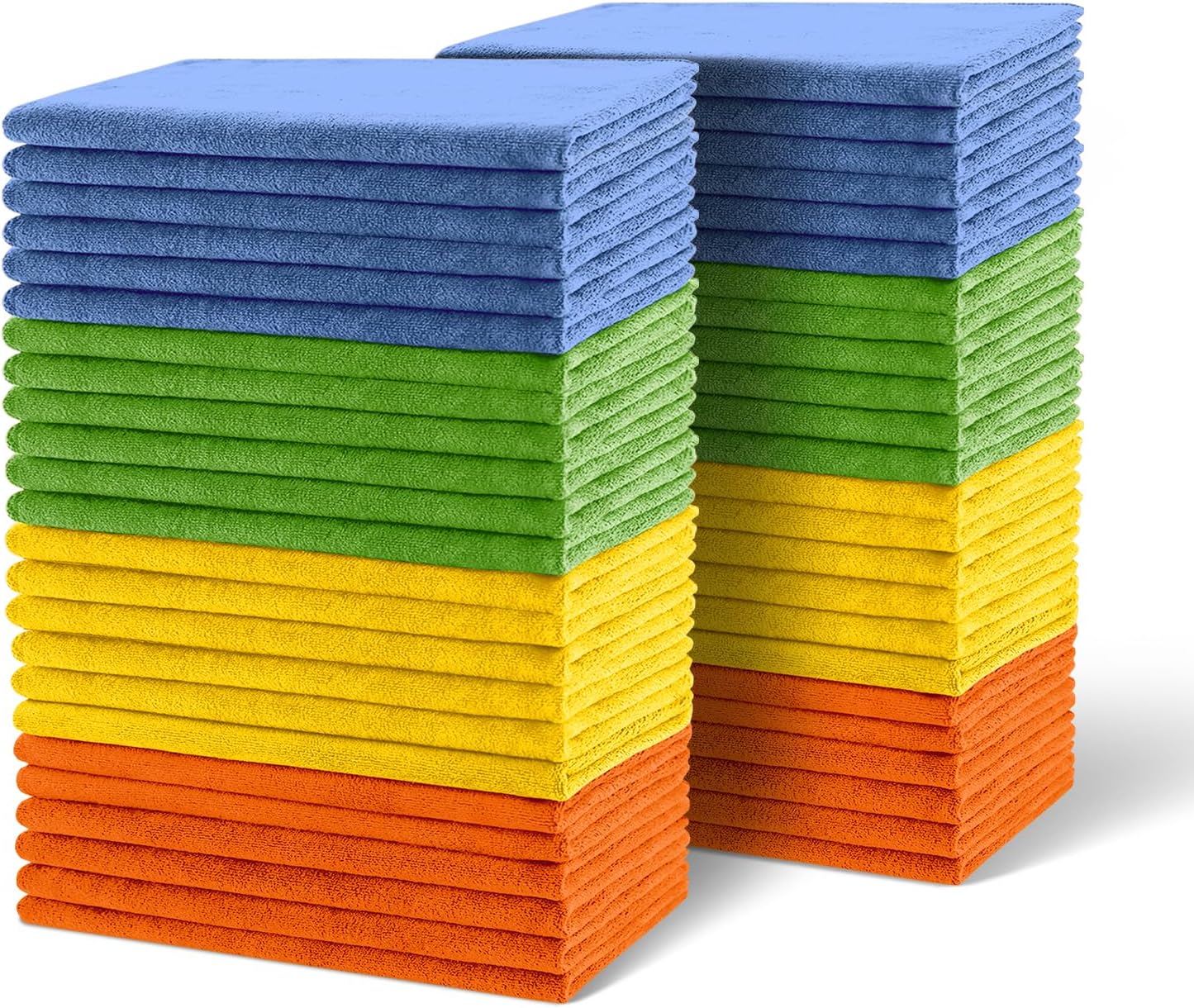 SWISSPACK 100 PCS Microfibre Cloths Multipack 30 X 30 CMS : Amazon.co ...