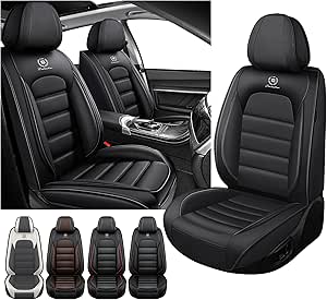 Amazon.com: UEO ㅤ Car Seat Cover Fit for chevy Camaro 2000-2024 Waterproof Seat Covers,Nappa ...