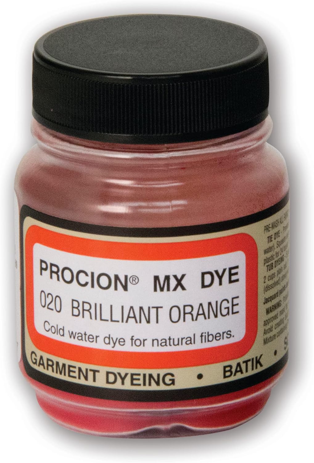 Amazon.com: Jacquard Procion Mx Dye, 2/3-Ounce, Bright Orange (PMX-1020)