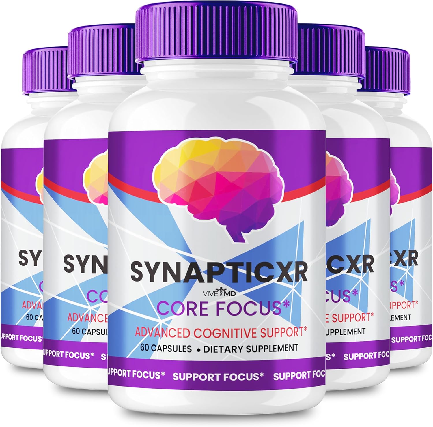 Amazon.com: Synaptic XR Core Focus Capsules, SynapticXR Brain Supplement Memory and Focus ...