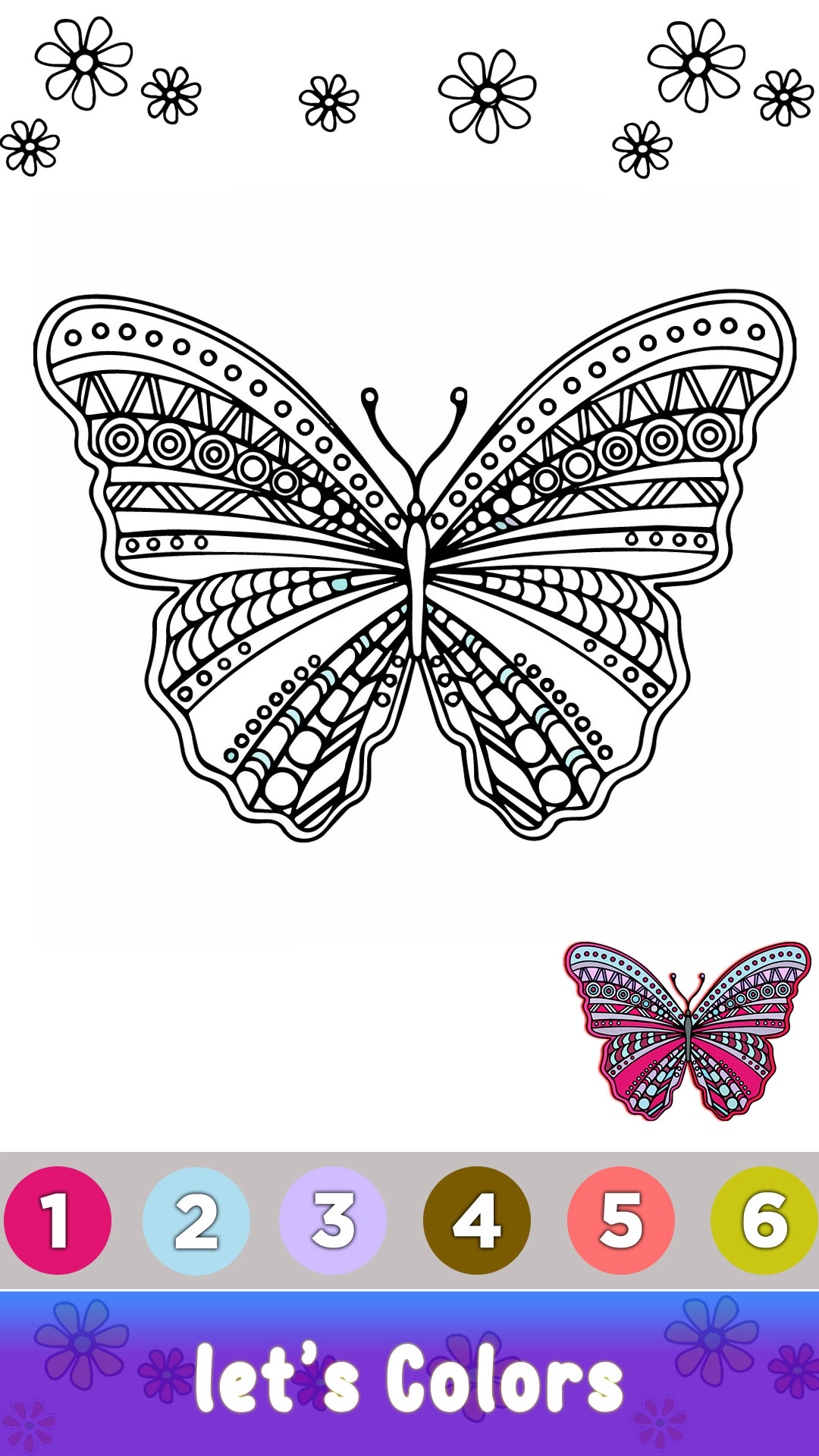 Butterfly Color By Number - Insects Coloring Book - App on Amazon Appstore