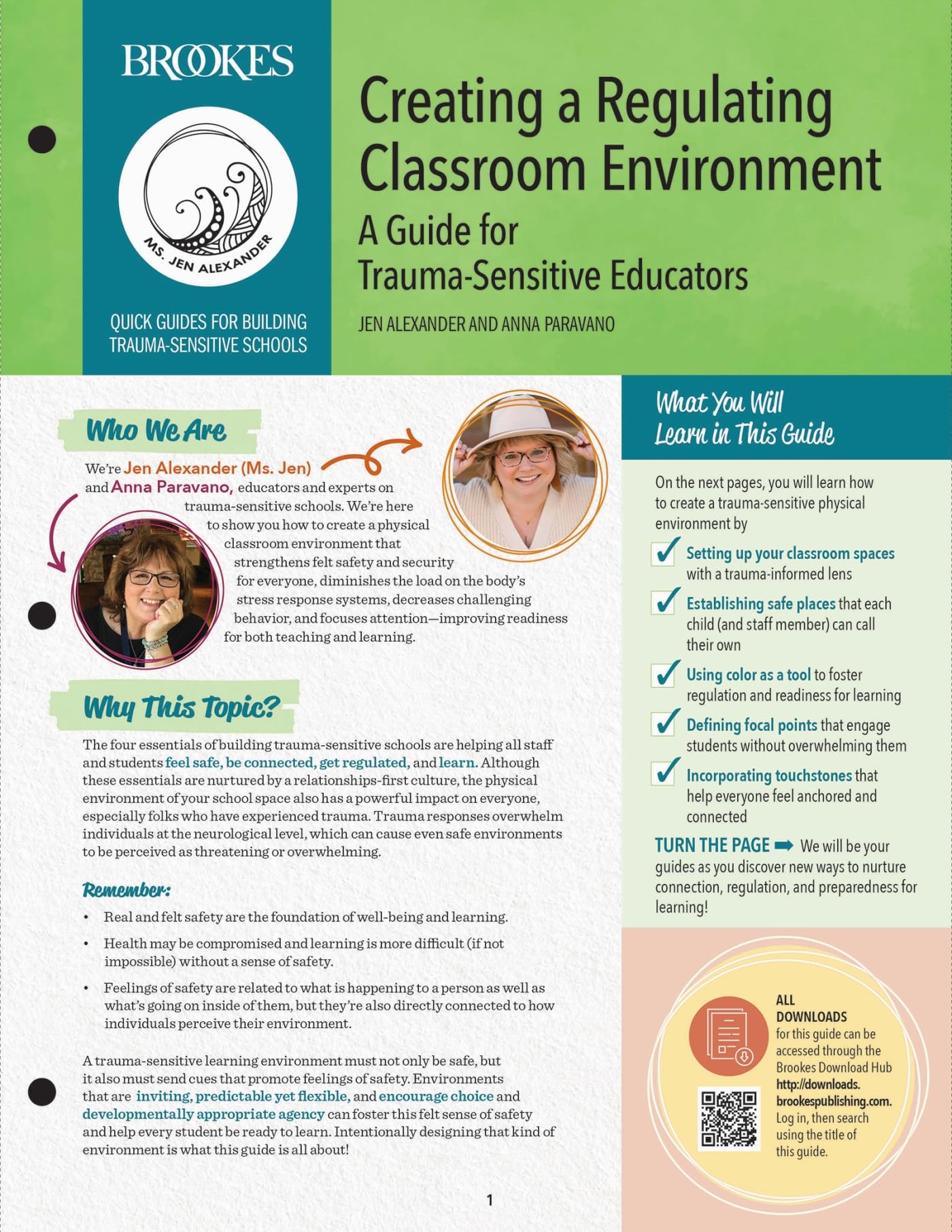 Creating a Regulating Classroom Environment: A Guide for Trauma ...