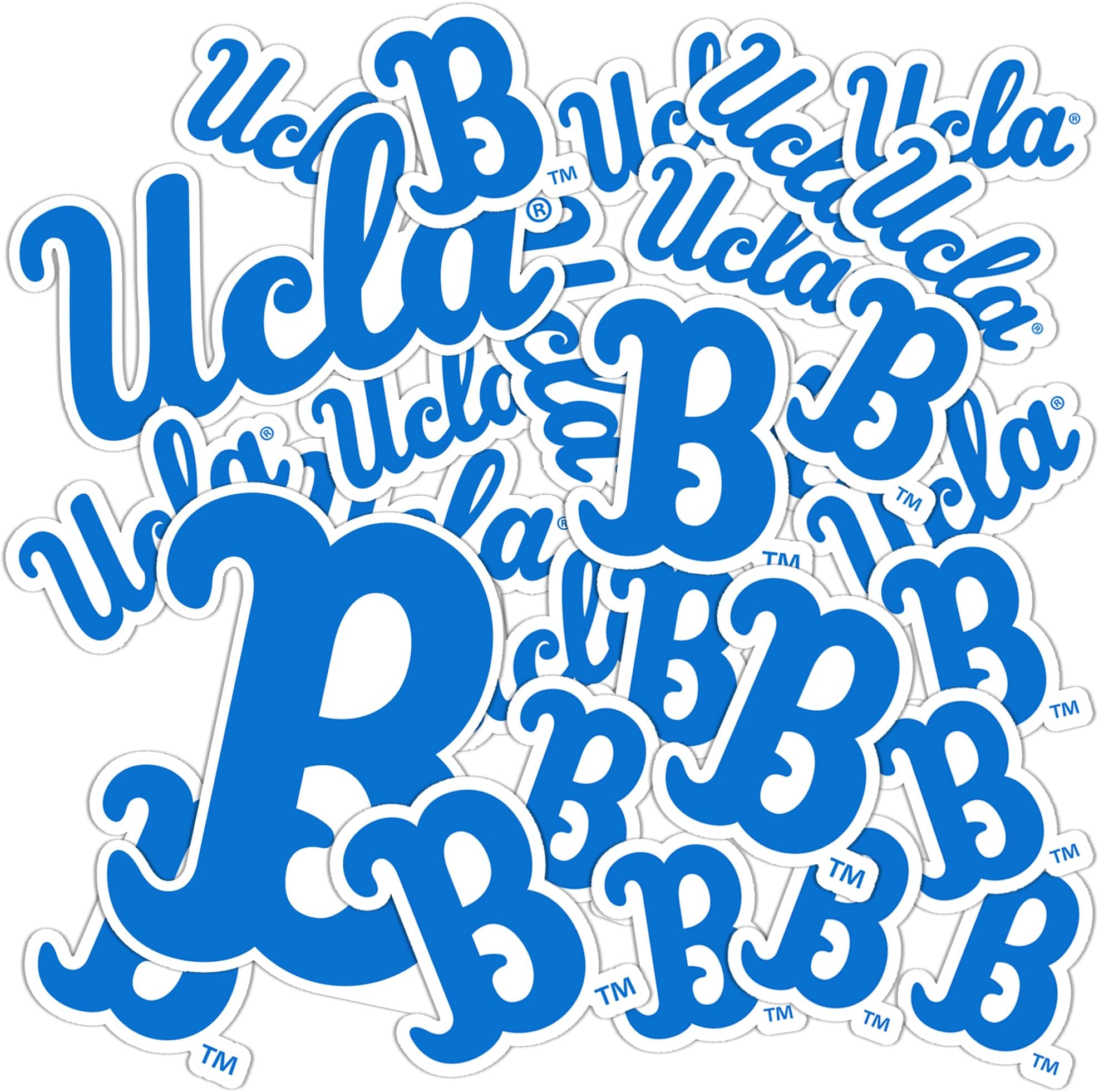 Amazon.com: UCLA Vinyl Sticker Sheet 5" X 7" : Sports & Outdoors