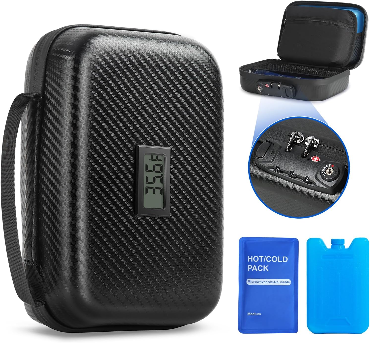 Amazon.com: WZXXMY Insulin Cooler Travel Case, Insulin Pen Medication ...