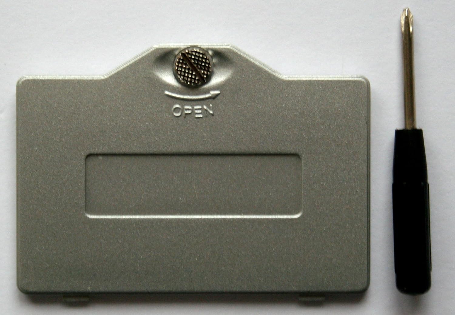 Unbranded / Generic - Platinum/Silver Gameboy Advance SP Battery Cover ...