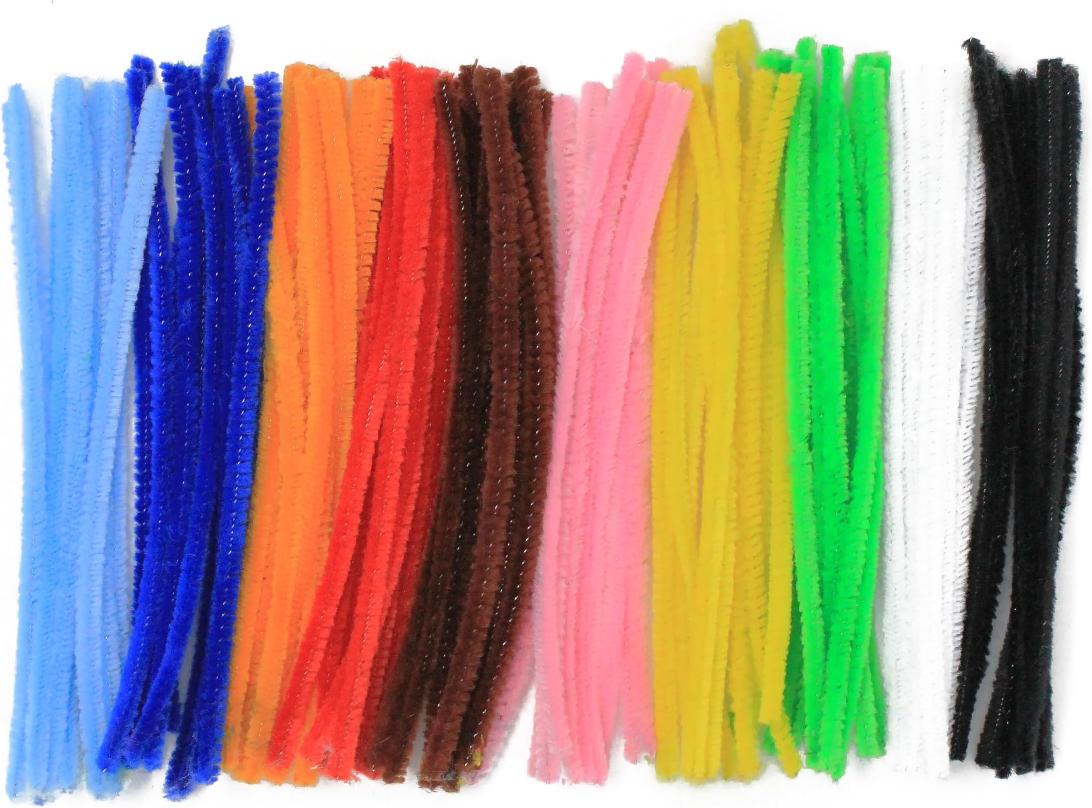 100pk Multi Coloured Pipe Cleaners : Amazon.co.uk