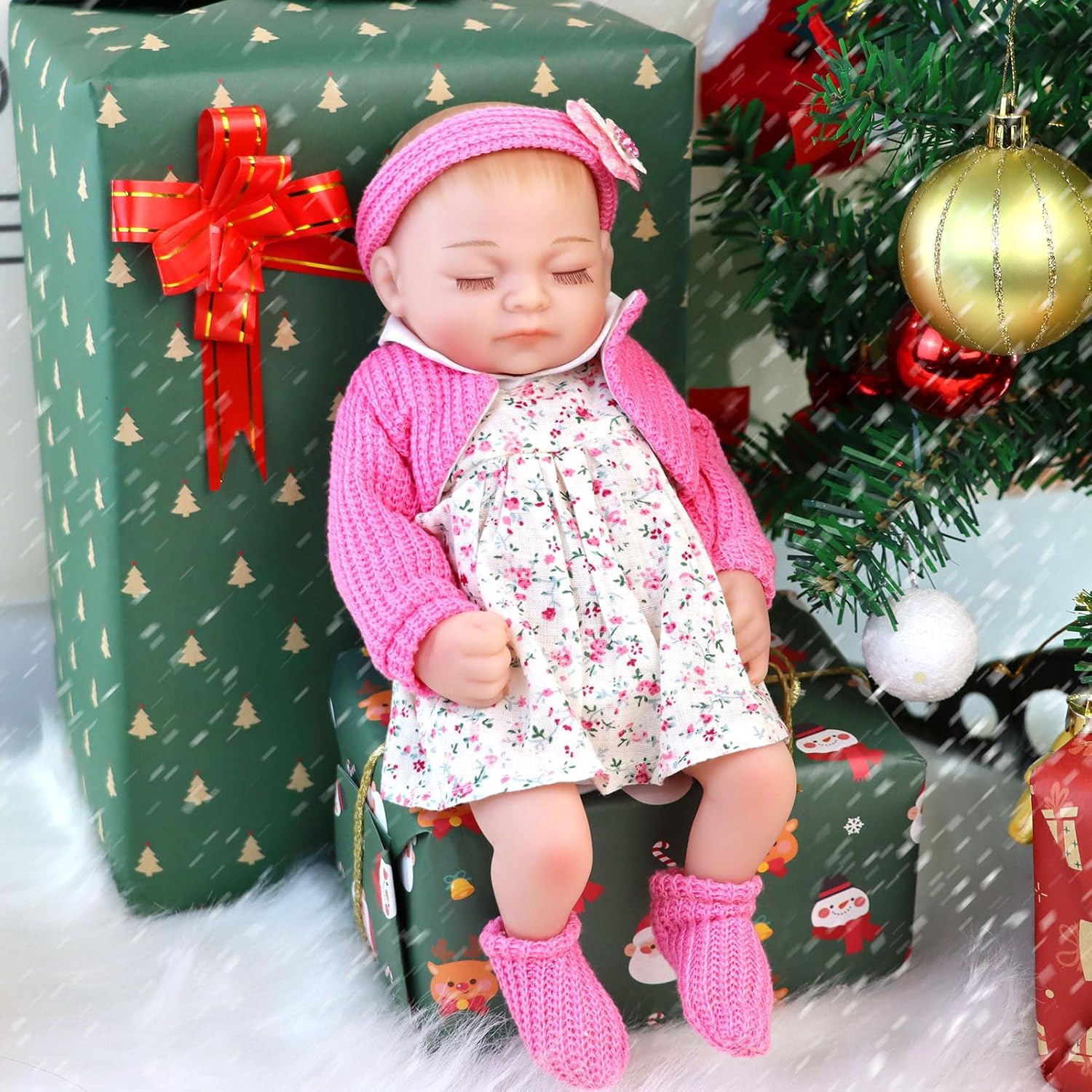 Amazon.com: JRLCGYP Full Silicone Baby Dolls Girl Vinyl, Reborn ...