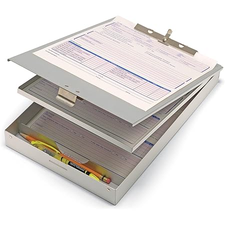 Amazon.com : Officemate Double Storage Aluminum Form Holder, Fits Forms ...