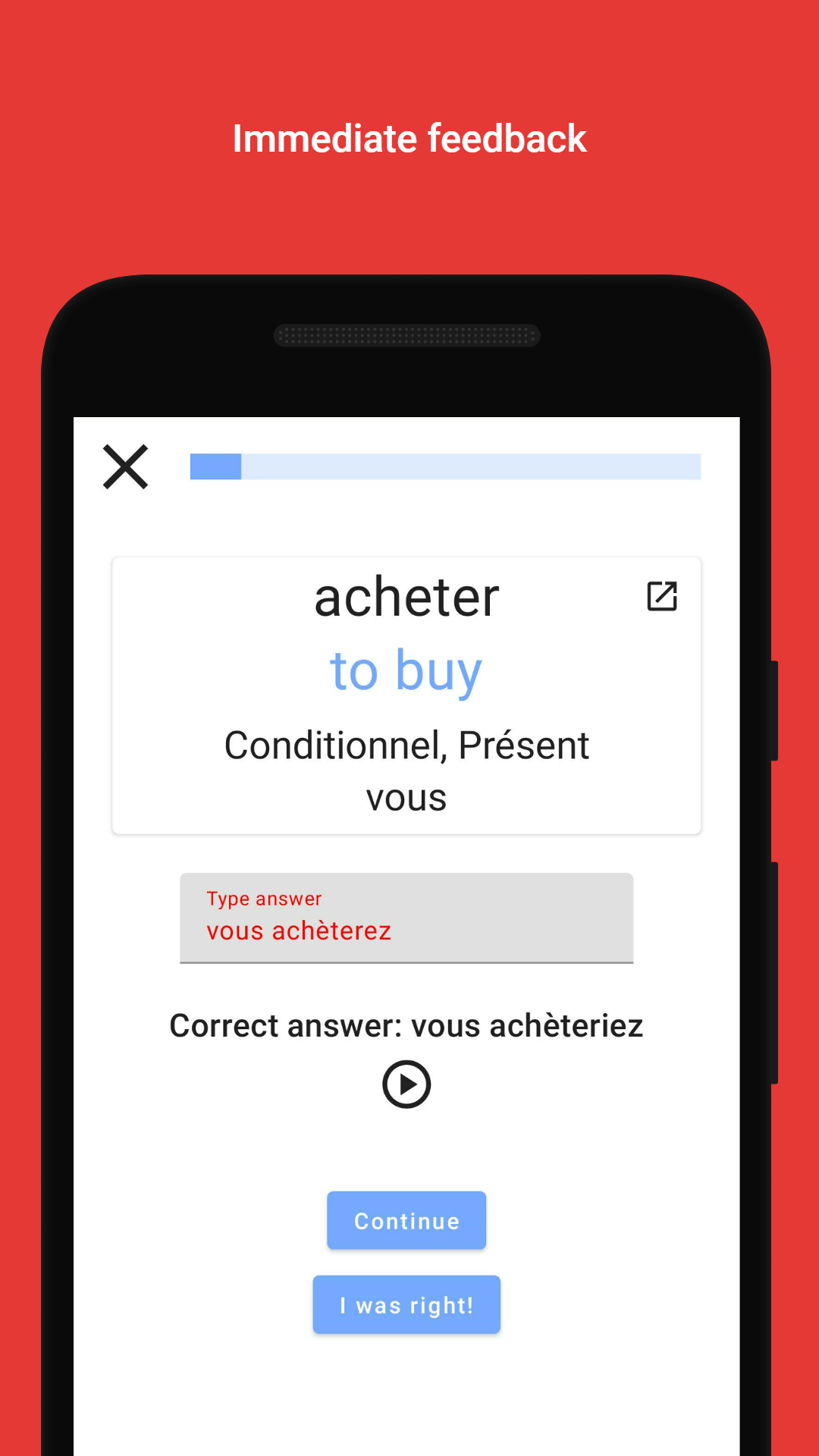 French Verb Trainer - App on Amazon Appstore