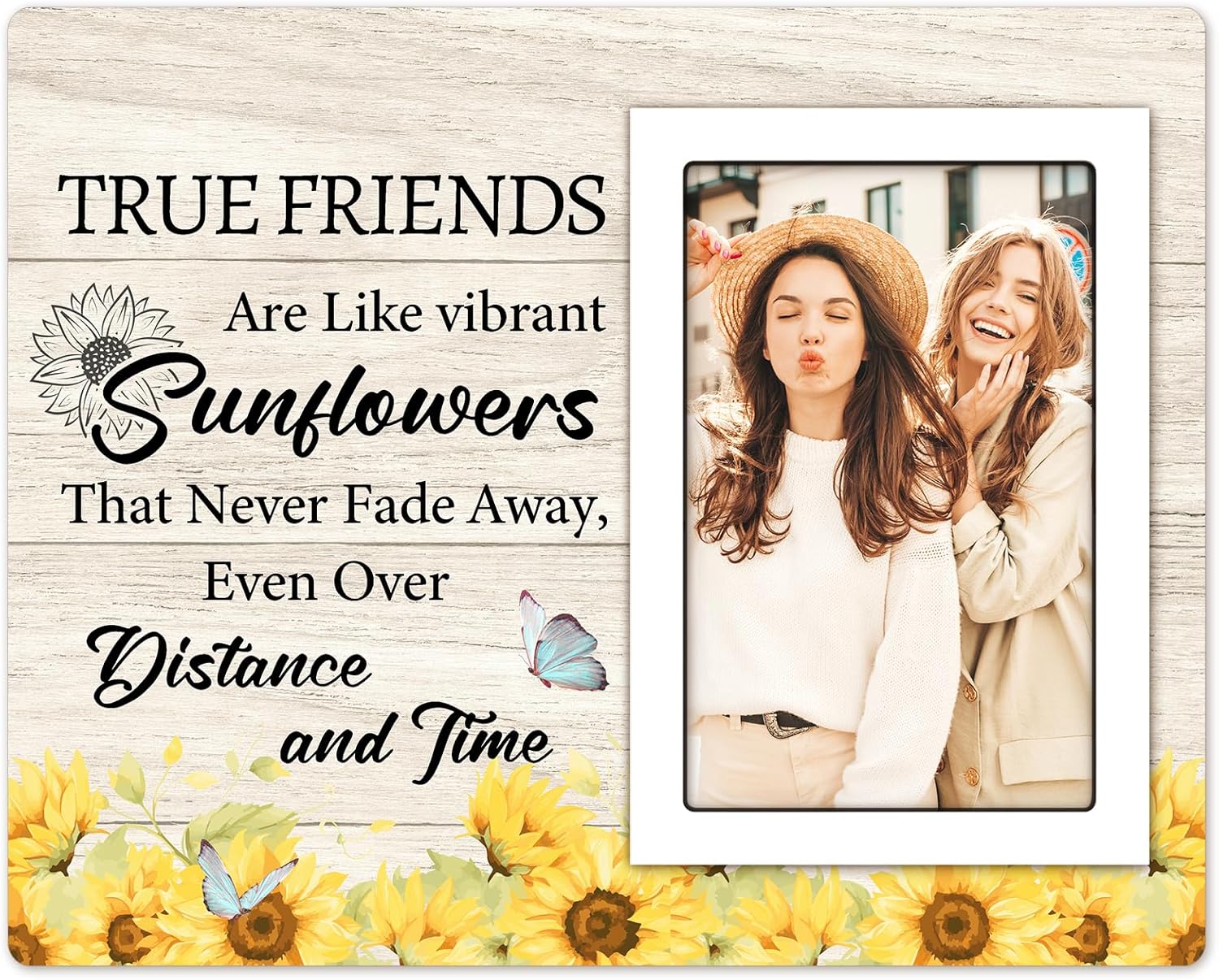 Amazon.com - Spricoz Friend Sunflower Picture Frame Gift - Best Friend ...